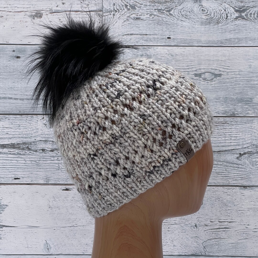 Chutes & Ladders Hat Knit Pattern Bulky Yarn - Etsy