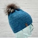 Fibonacci Spiral Hat Knit Pattern Worsted Yarn - Etsy