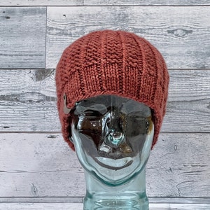 Sunset Strip Hat Knit Pattern Bulky Yarn - Etsy