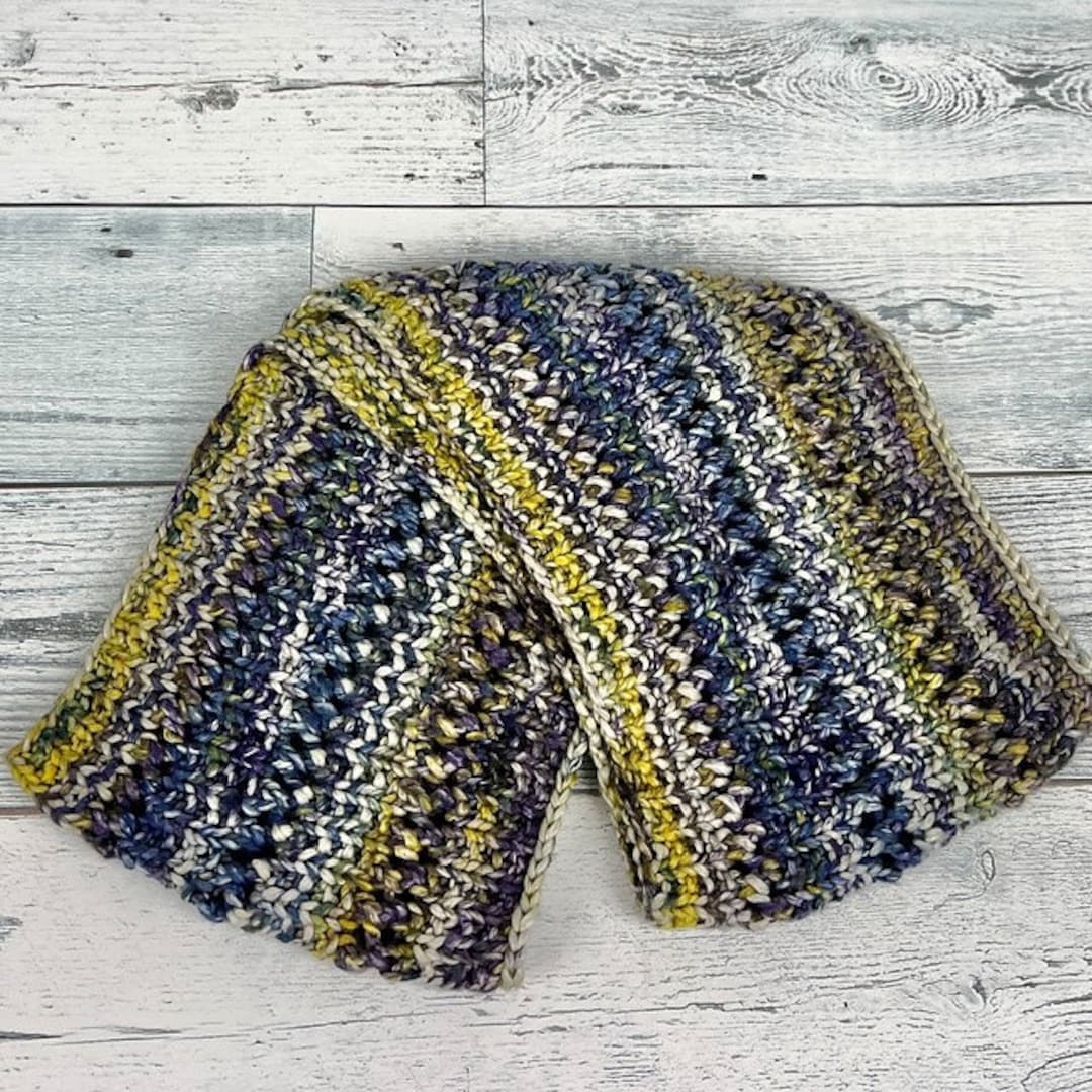 Chutes & Ladders Cowl Knit Pattern Worsted Yarn - Etsy