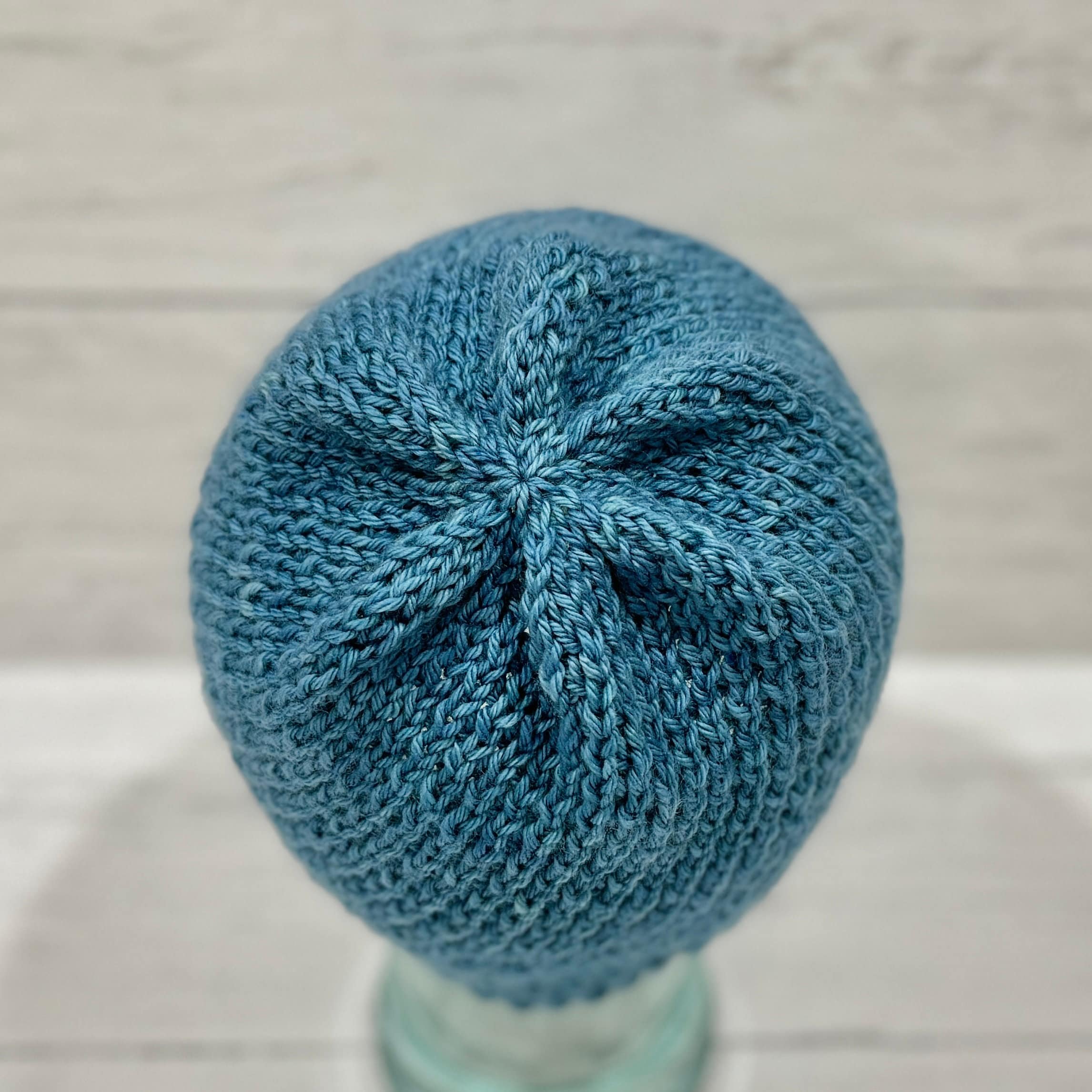 Fibonacci Spiral Hat Knit Pattern Worsted Yarn - Etsy