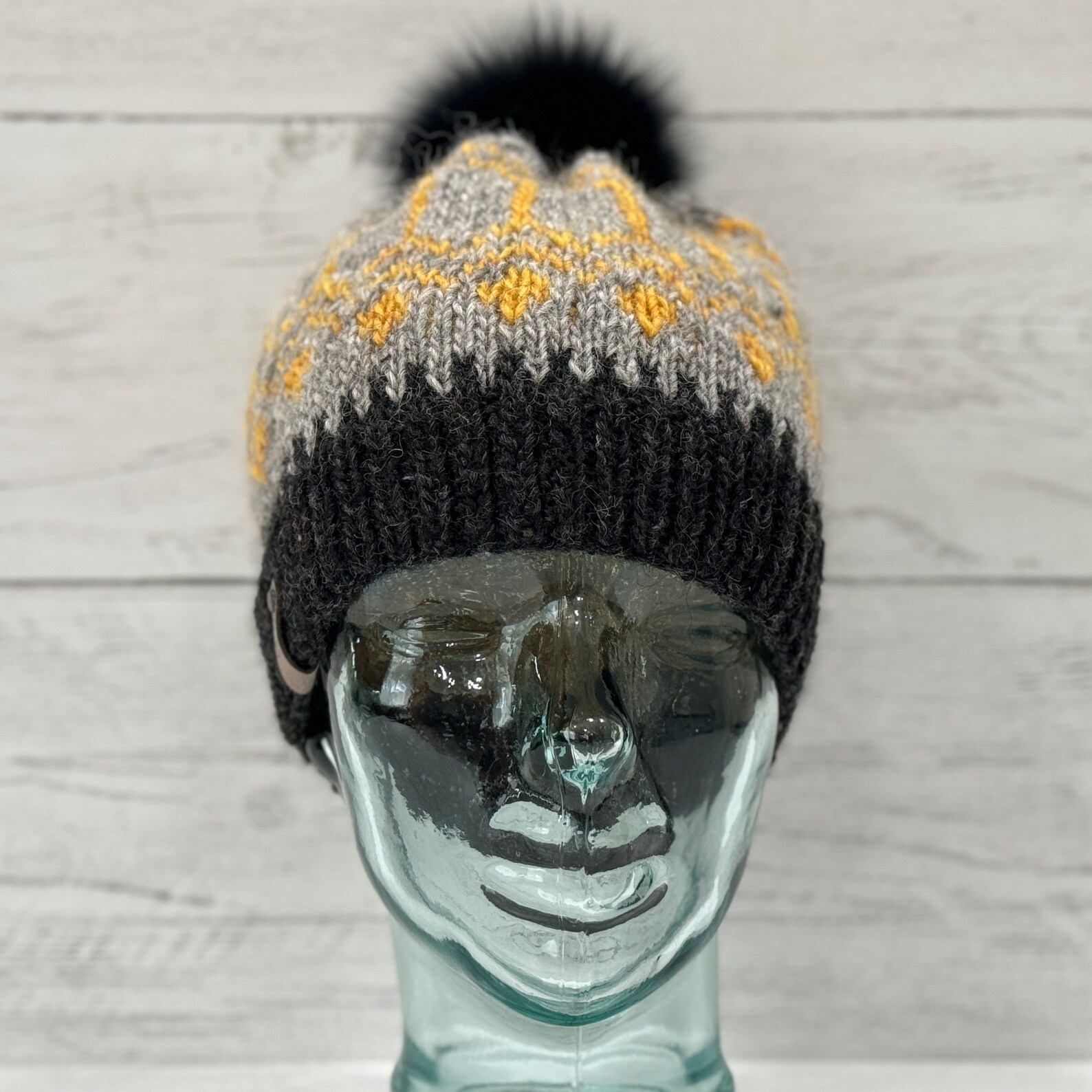 Nanna Hat Knit Pattern Aran Yarn - Etsy