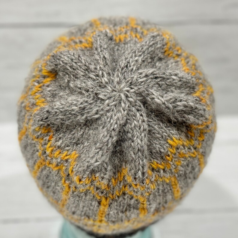 Nanna Hat Knit Pattern Aran Yarn - Etsy