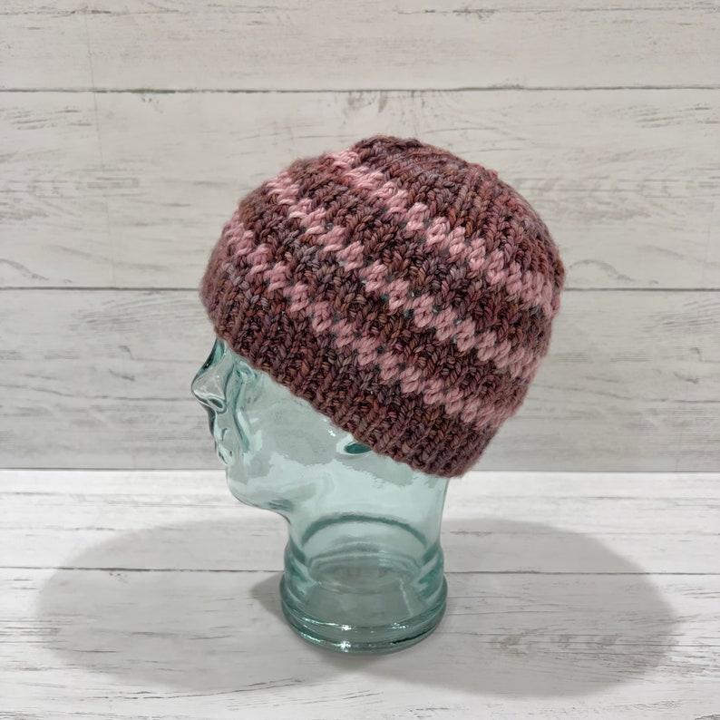 Chutes & Ladders Hat Knit Pattern Bulky Yarn - Etsy
