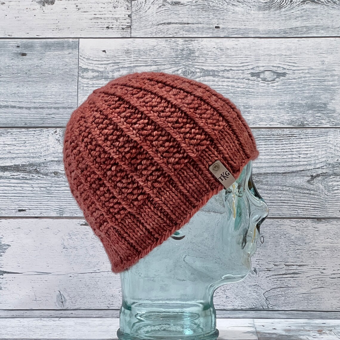 Sunset Strip Hat Knit Pattern Bulky Yarn - Etsy