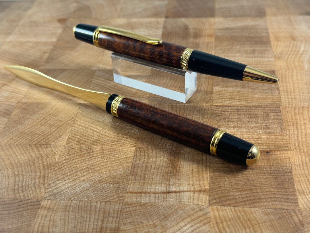 Matching Wall St. II Pen and Letter Opener Set - Etsy
