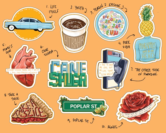 Glass Animals How to Be a Human Being Stickers - Etsy