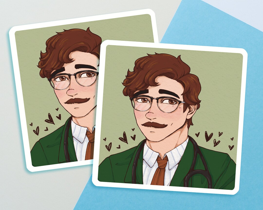 Stardew Valley Harvey Stickers | 3 Inch Die Cut - Etsy