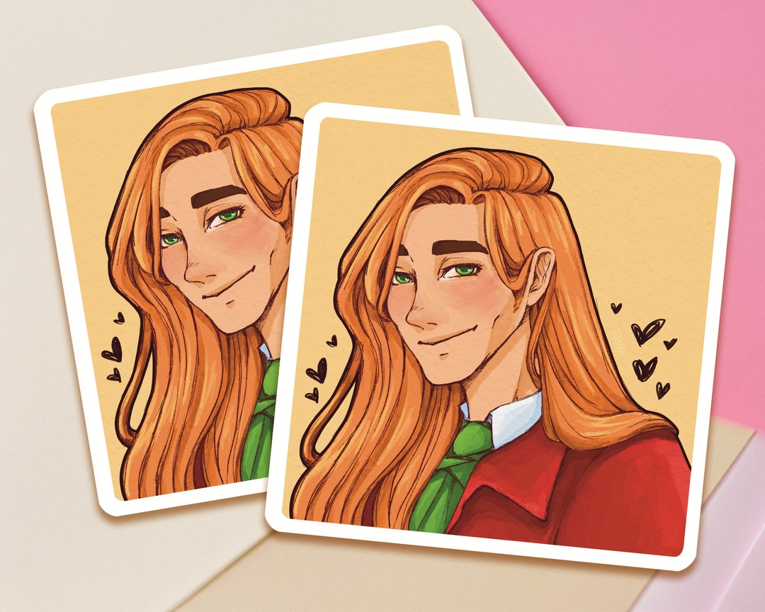 Stardew Valley Elliott Stickers | 3 Inch Die Cut - Etsy