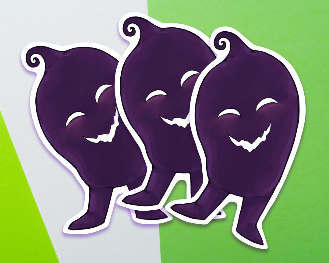 Stardew Valley Krobus Die Cut Sticker | 3 Inch Stickers | Friendly ...