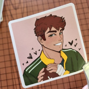 Stardew Valley Alex Stickers | 3 Inch Die Cut - Etsy