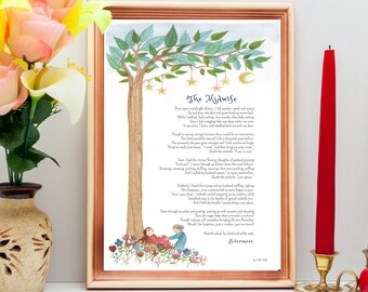 Midwife poem | Etsy