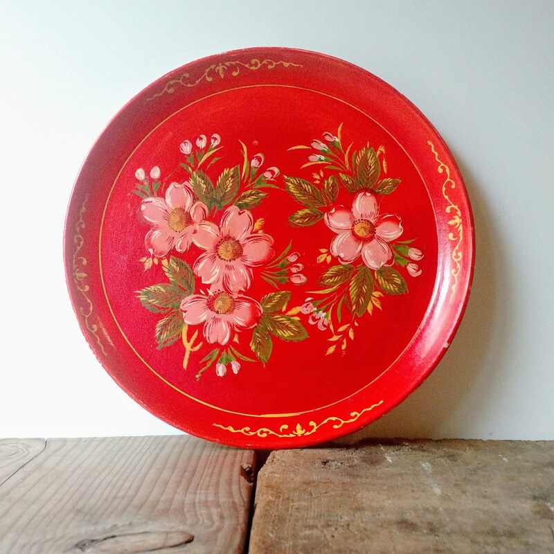 Lacquer Serving Dish - Etsy