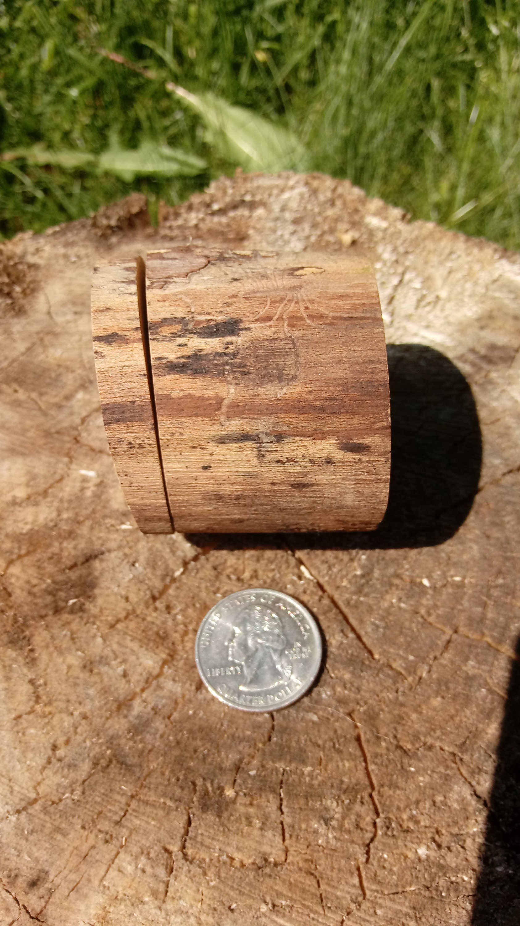 Natural Wood Ring Box Wood Ring Box Jewelry Box Trinket | Etsy