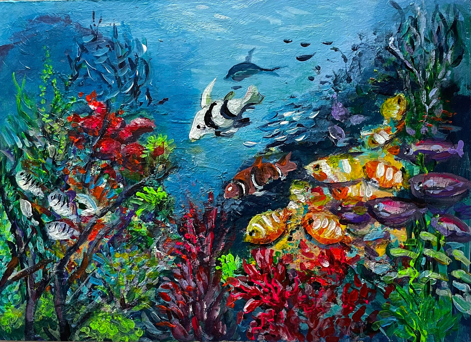 Underwater Fish Painting