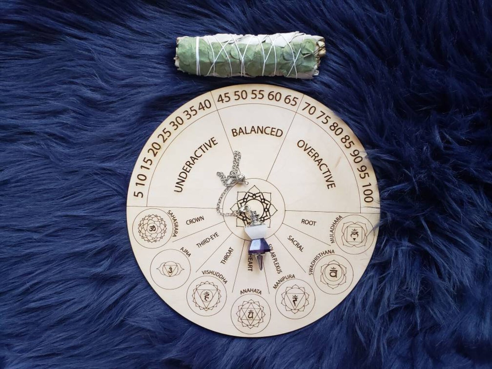 Chakra Tuning Board for Divination and Dowsing | Etsy