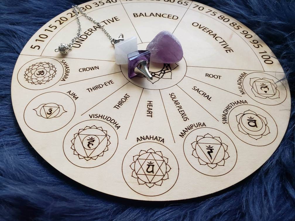 Chakra Tuning Board for Divination and Dowsing | Etsy