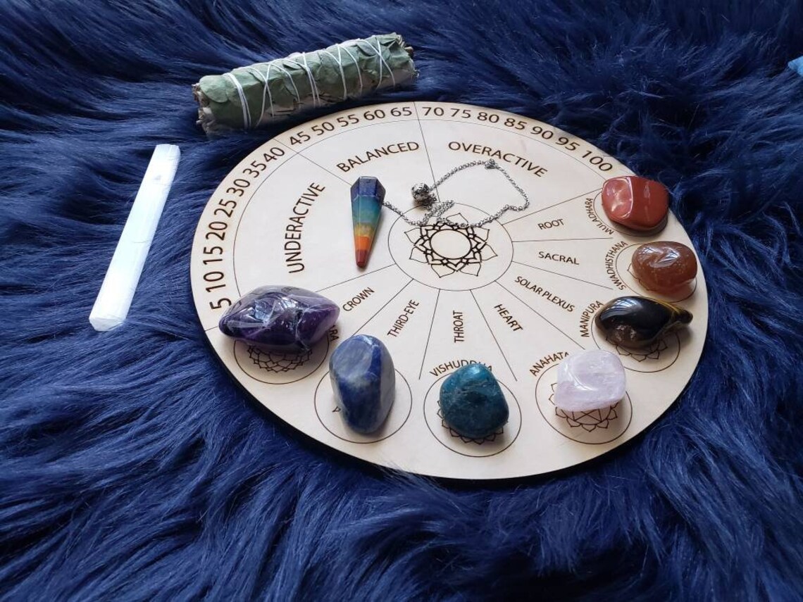 Chakra Tuning Board for Divination and Dowsing | Etsy