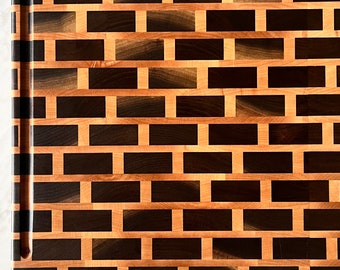 Brick Pattern Cutting Board - Etsy
