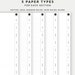 Digital Notebook With Tabs, Black Minimal 8 Subject Notebook for iPad ...