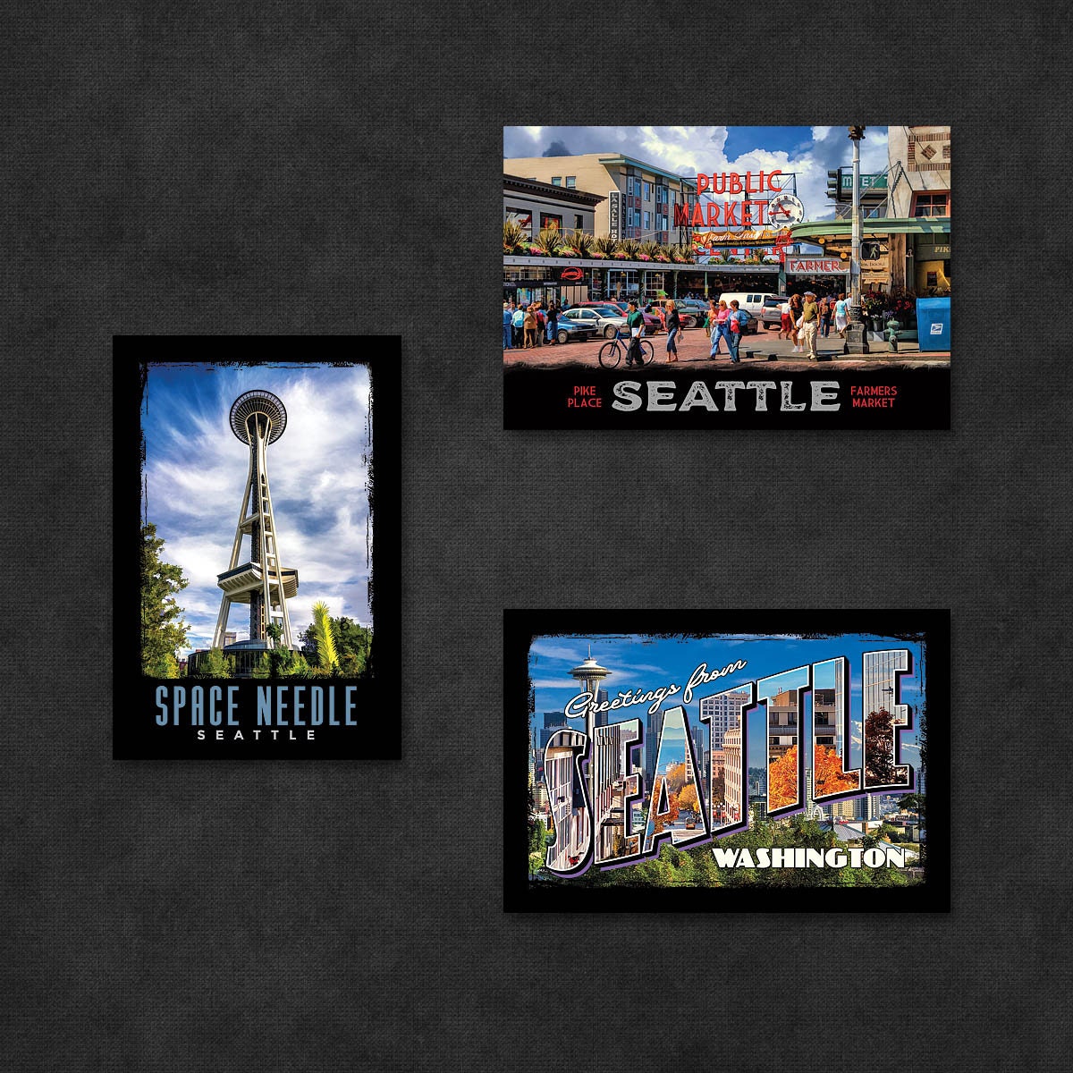 Seattle Postcards Set of 12 4x6 - Etsy