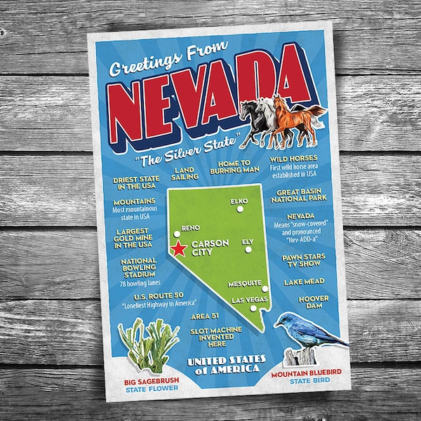 Nevada - Etsy