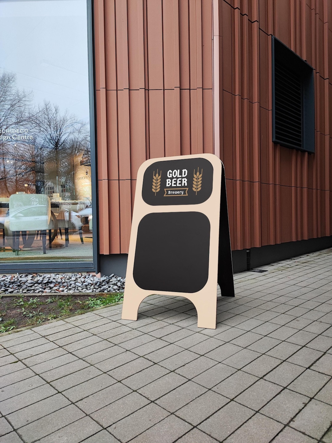 Street Food Menu Chalkboard, Cafe Bar Outdoor Vendor, Freestanding ...