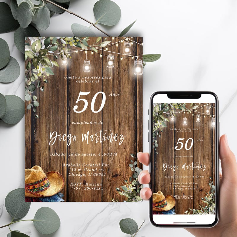 Rustic 50 Birthday - Etsy