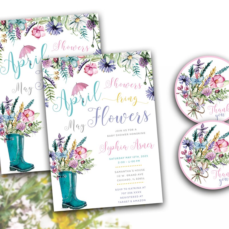 April Showers - Etsy