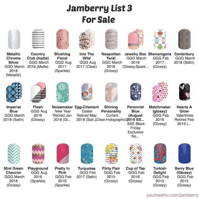 Jamberry Nail Wraps - Etsy