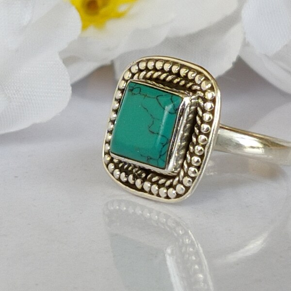 Rectangle Turquoise - Etsy