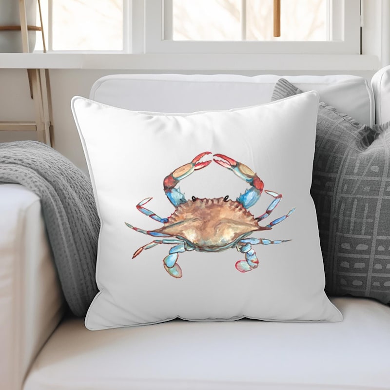 Crab Pillow - Etsy