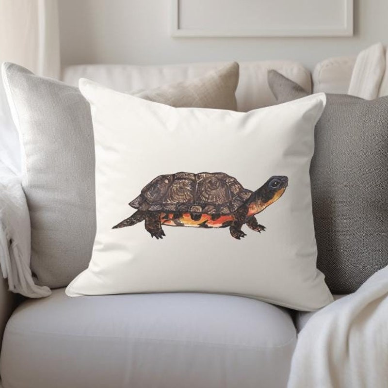 Turtle Pillow - Etsy