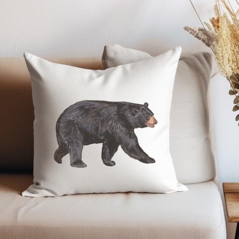 Bear Pillow - Etsy