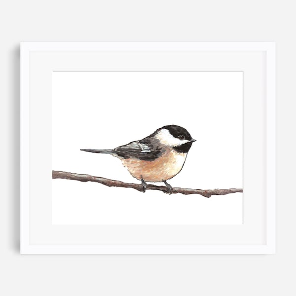 Chickadee Art - Etsy