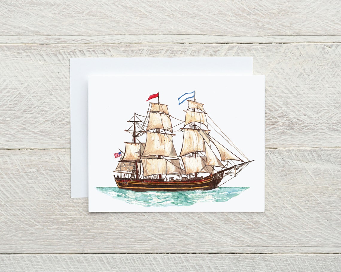 Sailing Ship Notecards Ship Stationery Notecards for Men - Etsy New Zealand