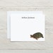 Personalized Turtle Stationery Turtle Notecards Box Turtle - Etsy