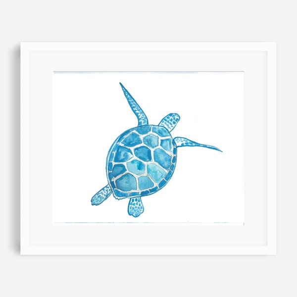 Sea Turtle Print - Etsy