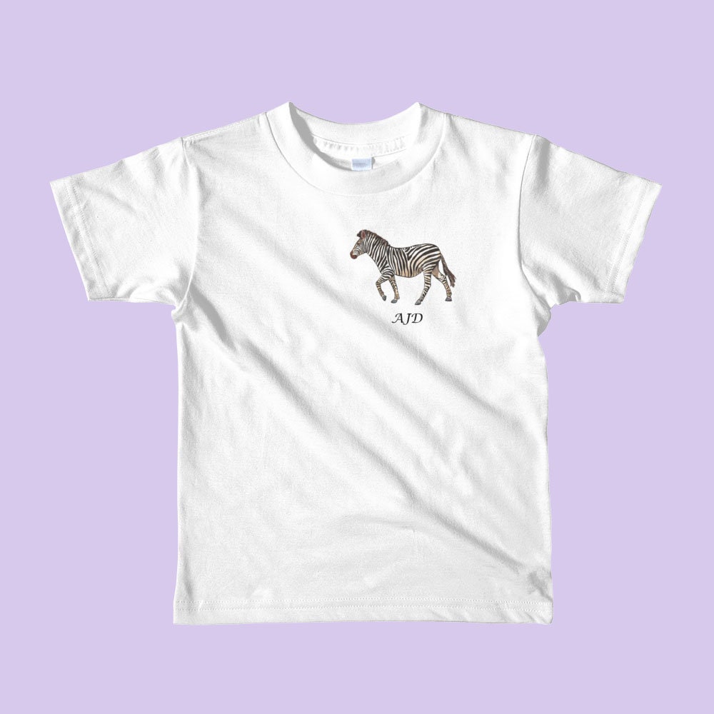 Zebra shirt zebra tshirt zebra t shirt zebra shirt girls | Etsy
