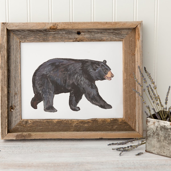 Bear Print - Etsy
