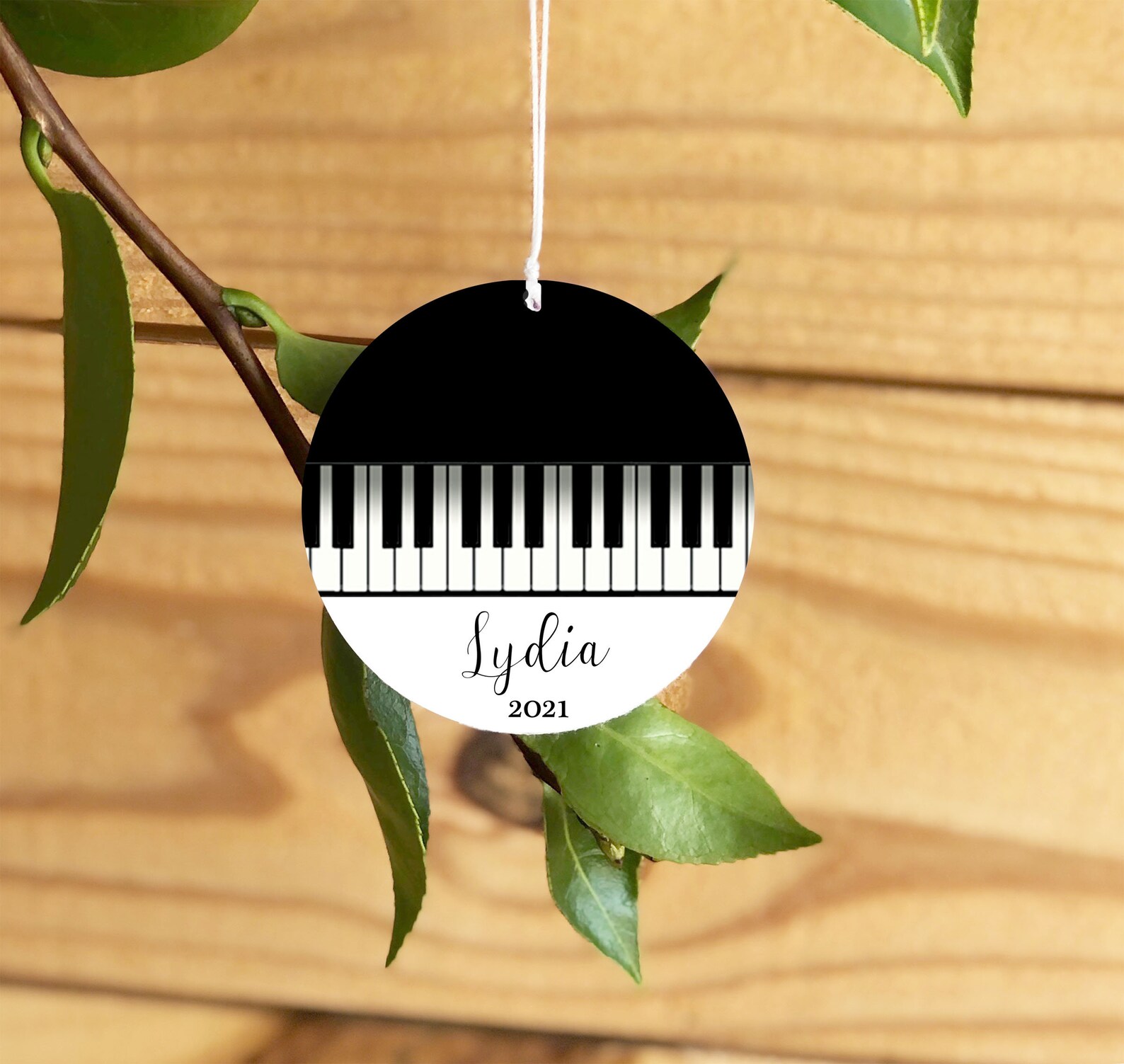 Personalized Piano Christmas Ornament, Pianist Gift, for Musician ...