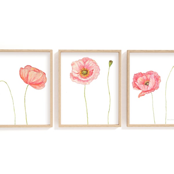 Poppy Painting - Etsy
