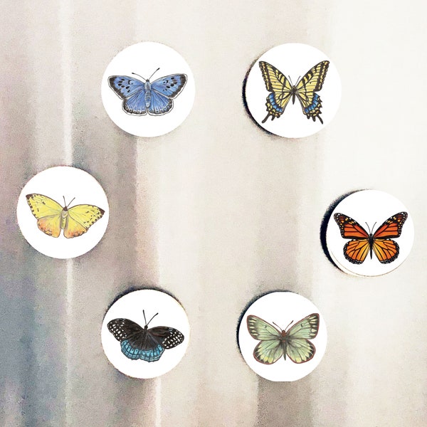 Realistic Butterfly Magnets - Etsy