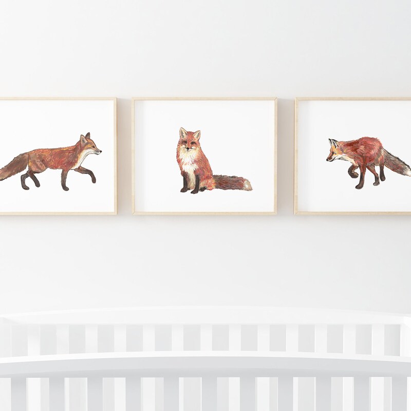 Fox Print - Etsy