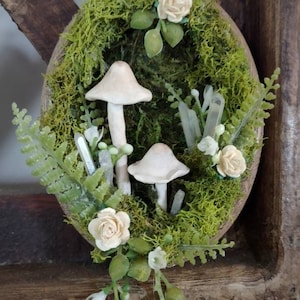 Cottagecore Decor, Mushroom Gift, Embroidery Hoop, Festival Accessory ...