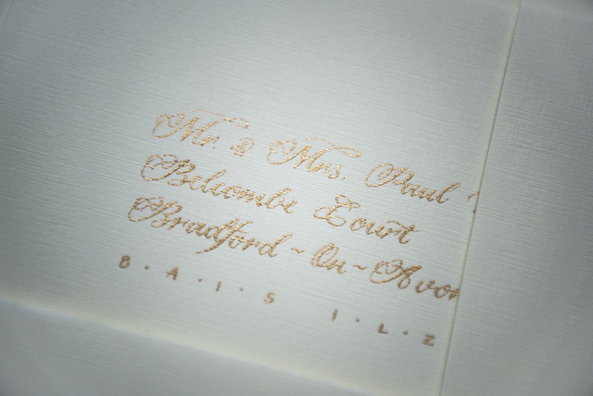 Envelope Addressing Service - Hand Lettered Calligraphy CLASSIC Style ...