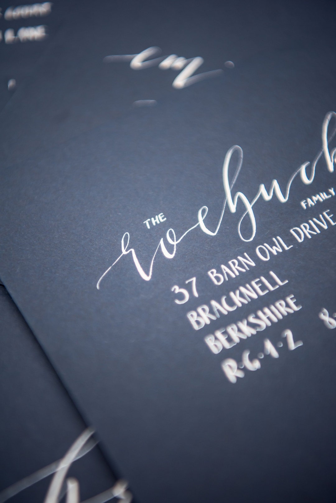 Envelope Addressing Service - Hand Lettered Calligraphy MODERN Style - Etsy