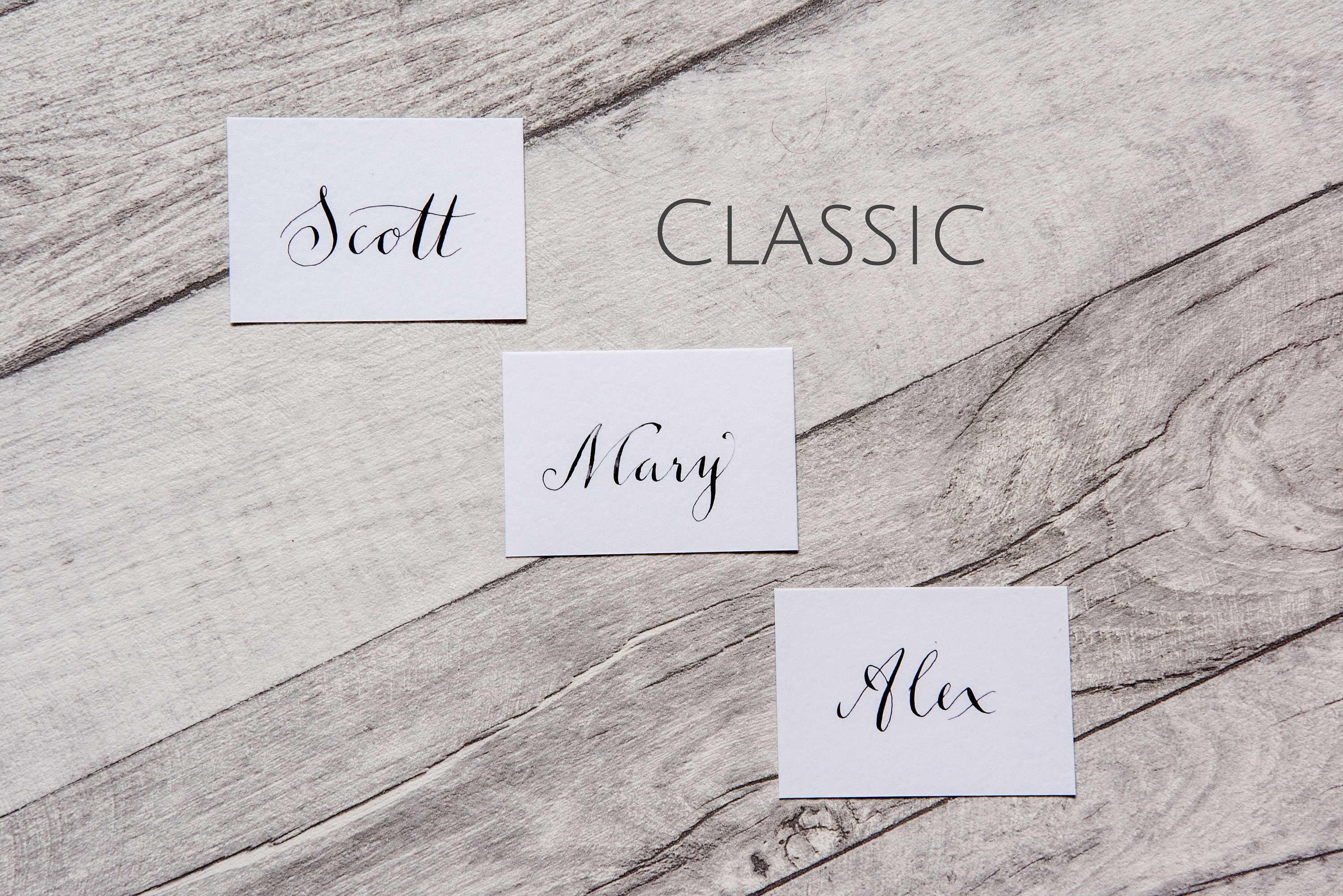 Table Names/numbers EARTH Range Hand Lettered Calligraphy | Etsy