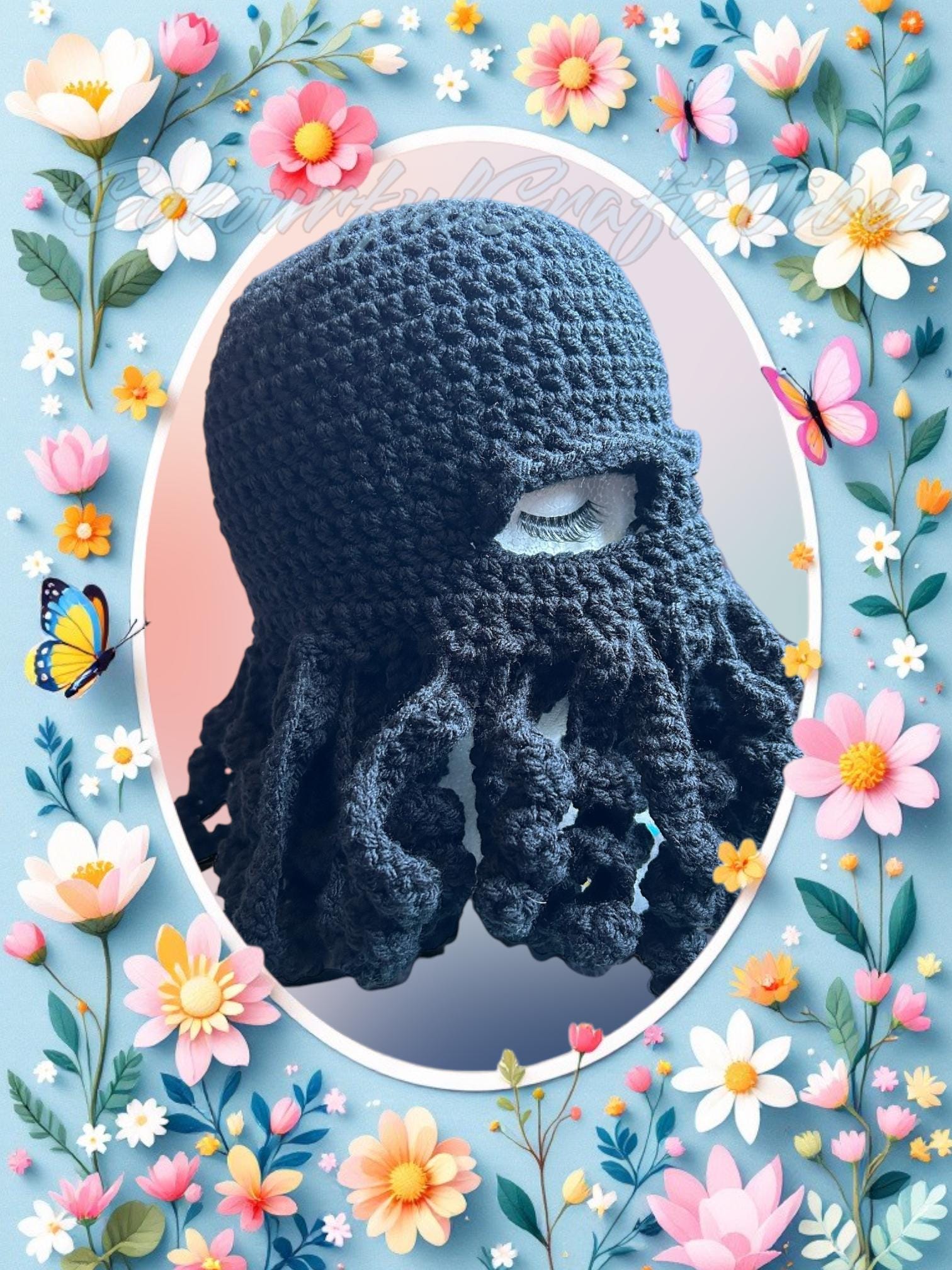 Crochet Octopus Beanie| Mask - Etsy