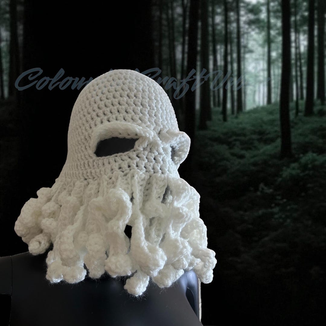 Crochet Octopus Beanie| Mask - Etsy